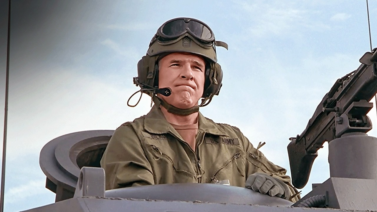 The epic final tank test scene | Sgt. Bilko
