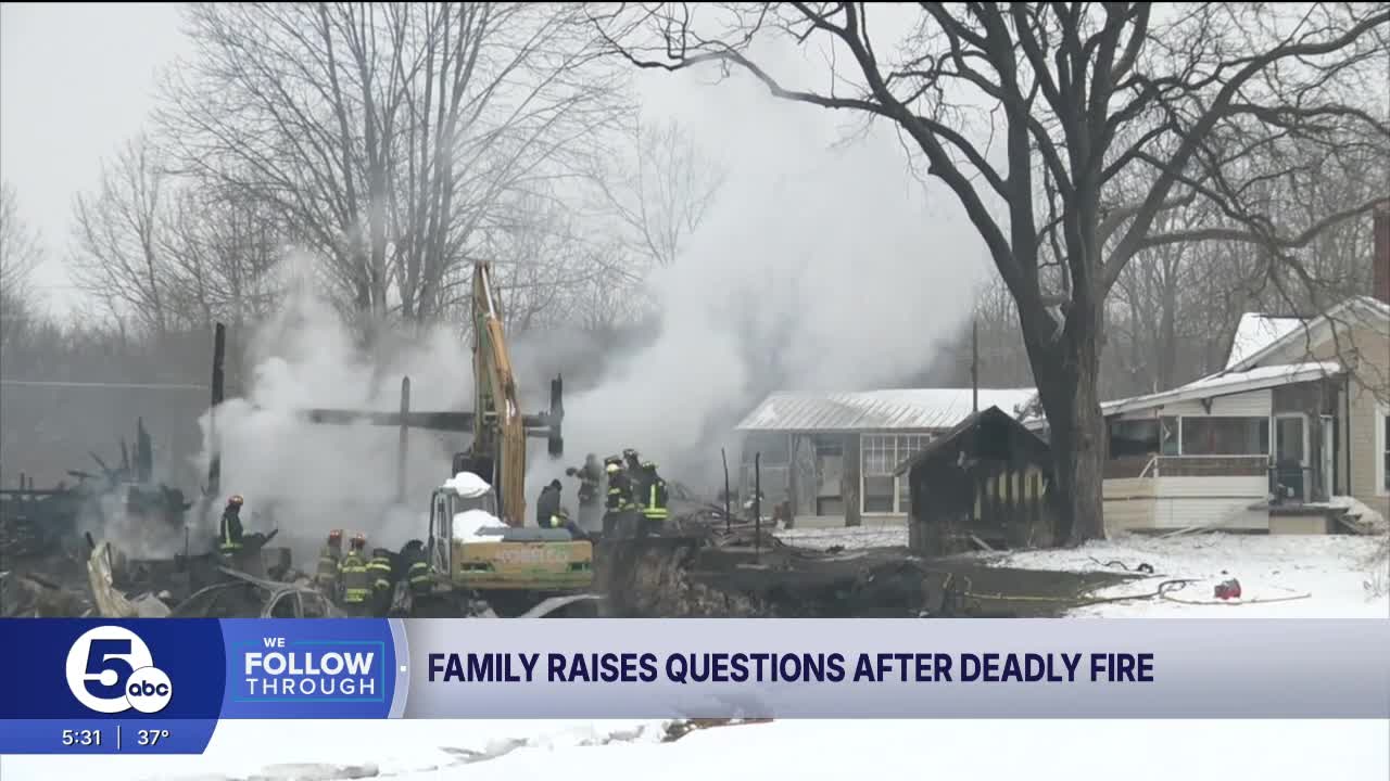 Family seeks answers after fatal Ashtabula County fire kills mom and 2 kids