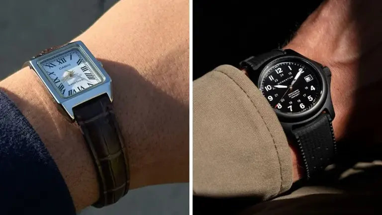 Step up your wrist game with slim watches for men from Casio, Fossil ...