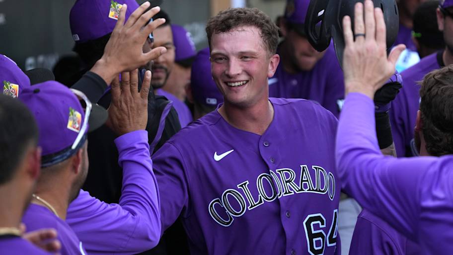 TJ Rumfield turning heads after award win with Rockies