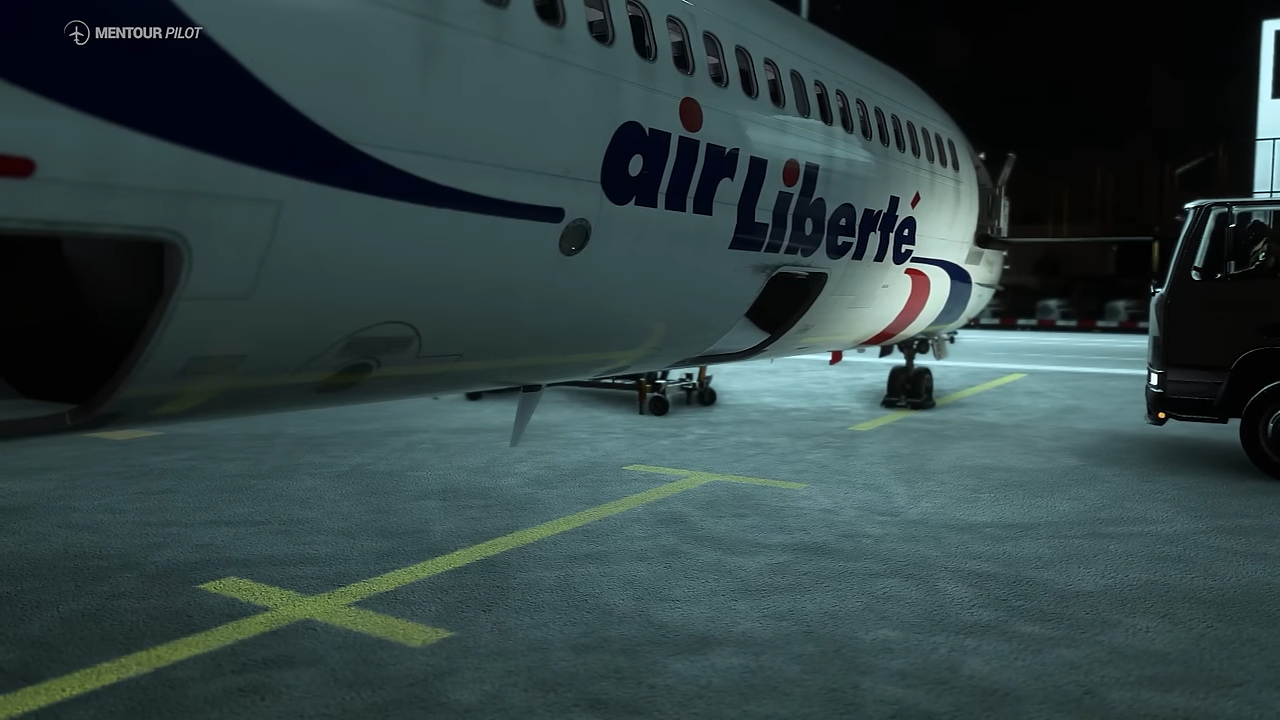 Watch how this aircraft landed too fast and overran the runway ...