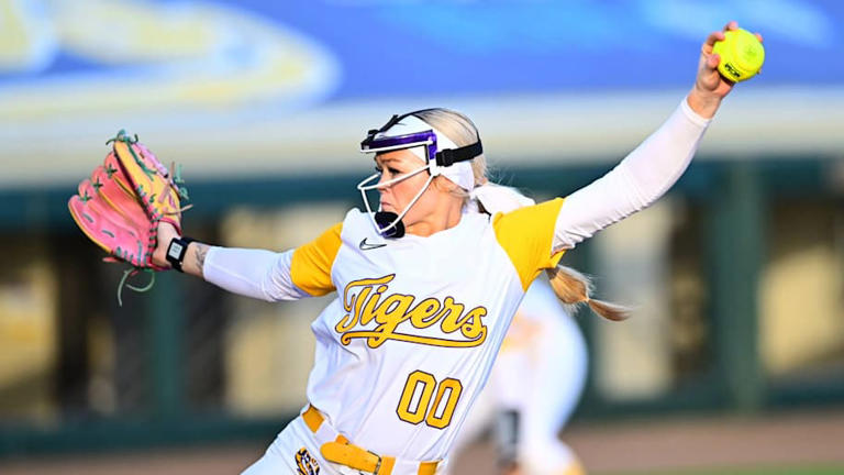 LSU softball star Jayden Heavener’s strikeout celebration sets off ...