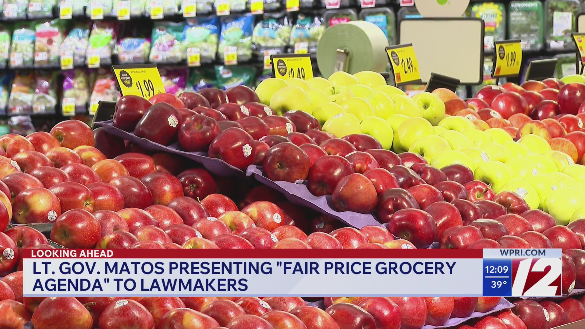 Lt. Governor Matos to present the 'Fair Price Grocery Agenda' to lawmakers