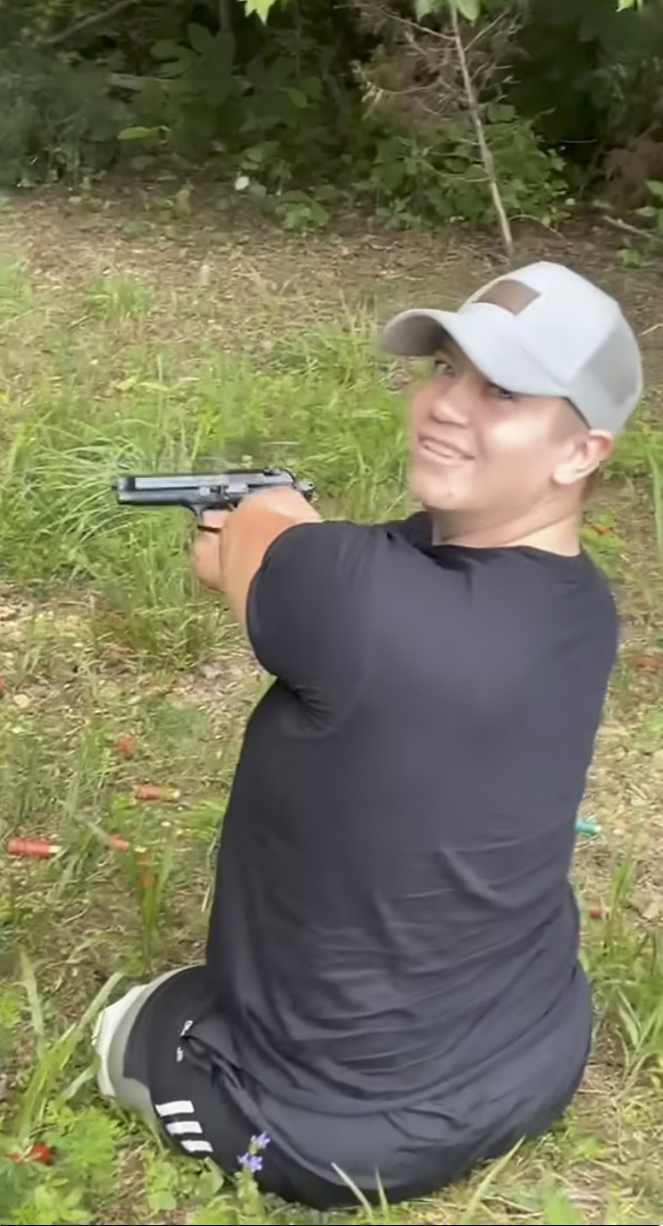 Quadruple amputee charged with gunning down pal showed off his ...