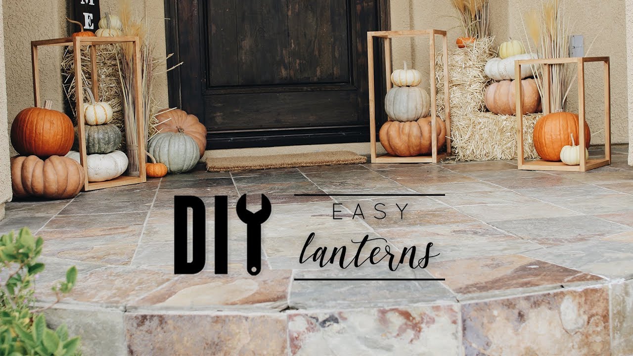 Creating autumn decor and testing a folding workshop table