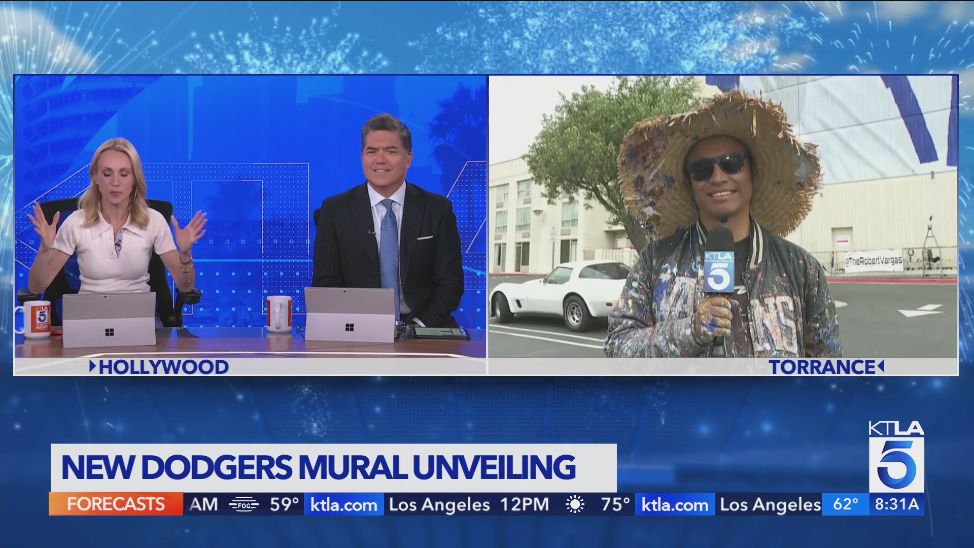 ‘Samurai of the Diamond’ mural of Japanese LA Dodgers pitchers unveiled ...
