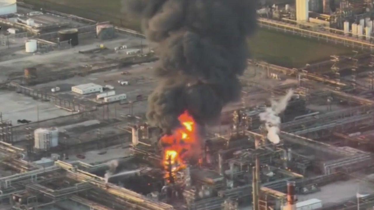 Explosion at Texas Valero oil refinery sends smoke, flames into the air