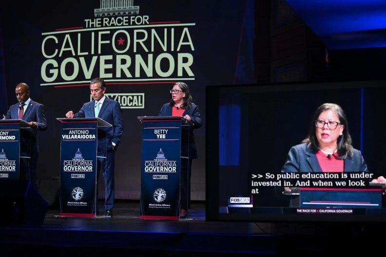 Governor candidate debate at USC canceled following controversy