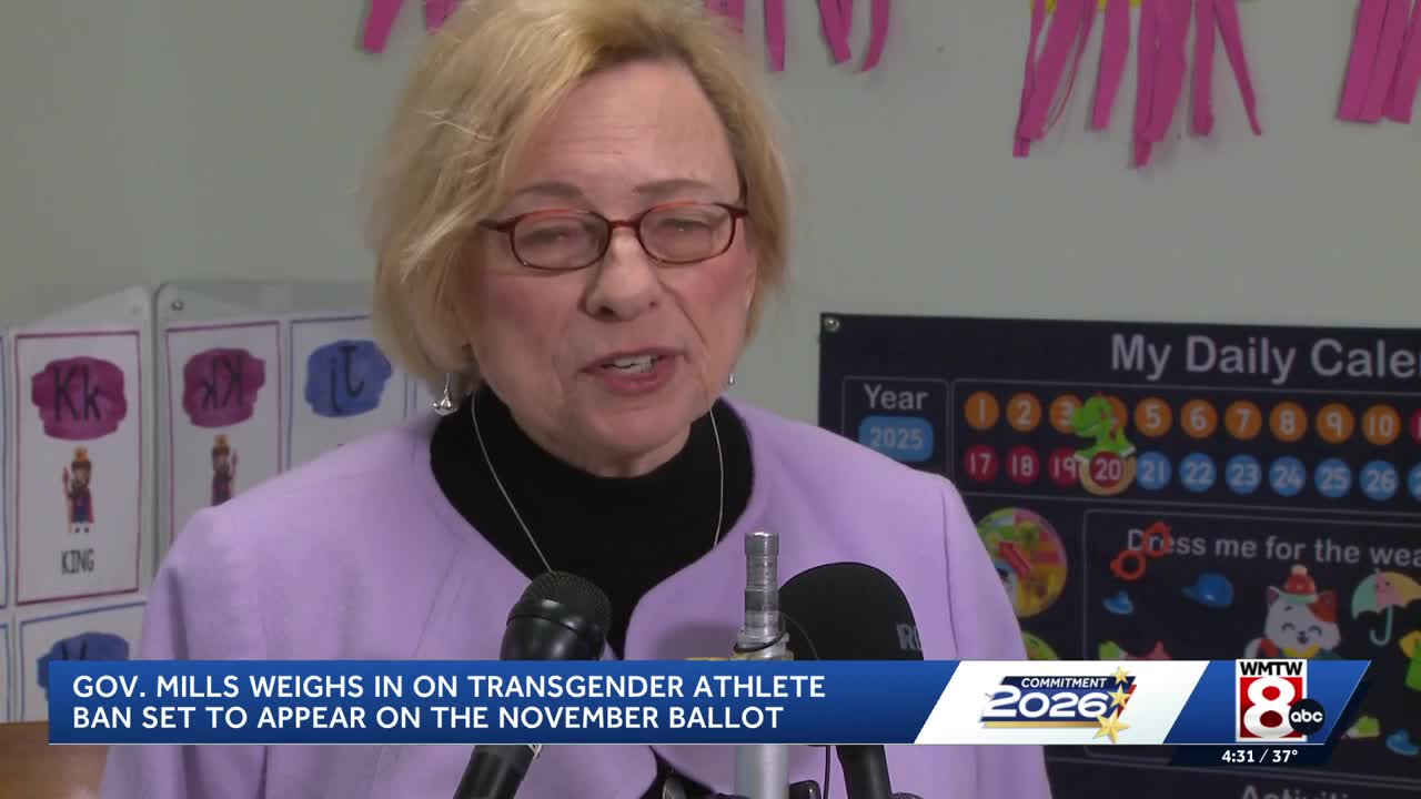 Gov. Mills opposes transgender ballot measure
