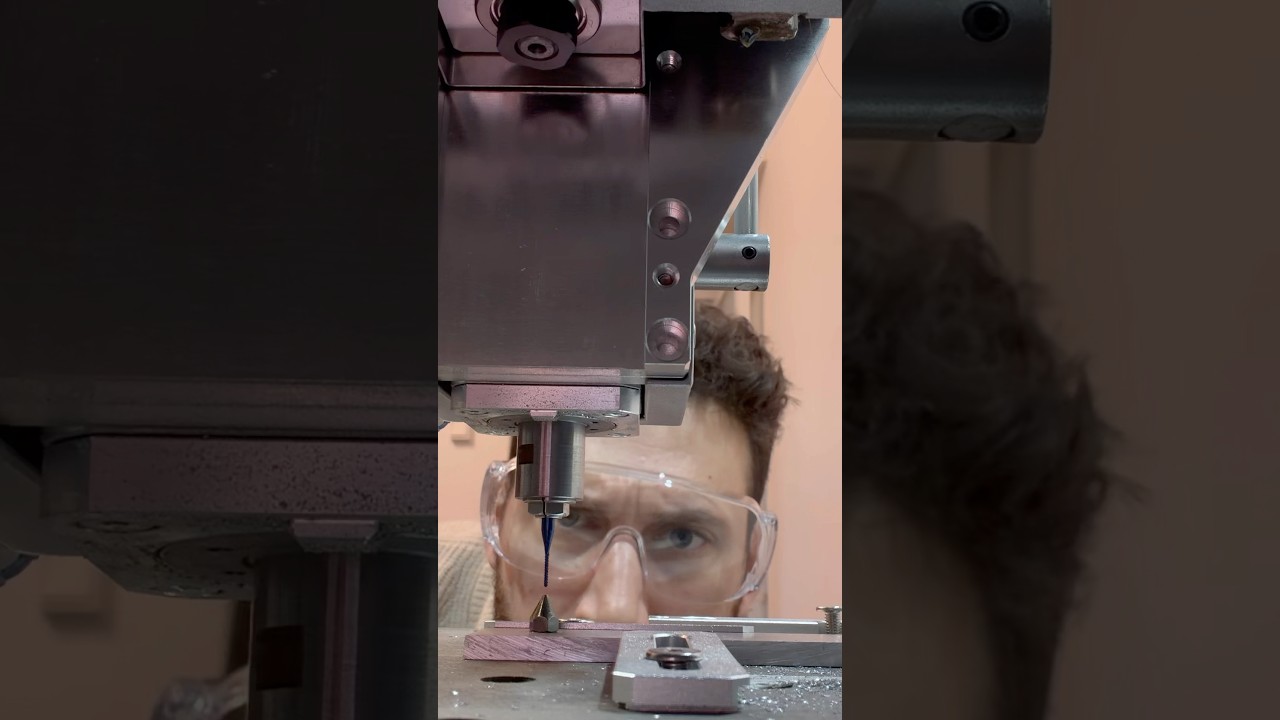 Improving 3D printing filament with CNC milling