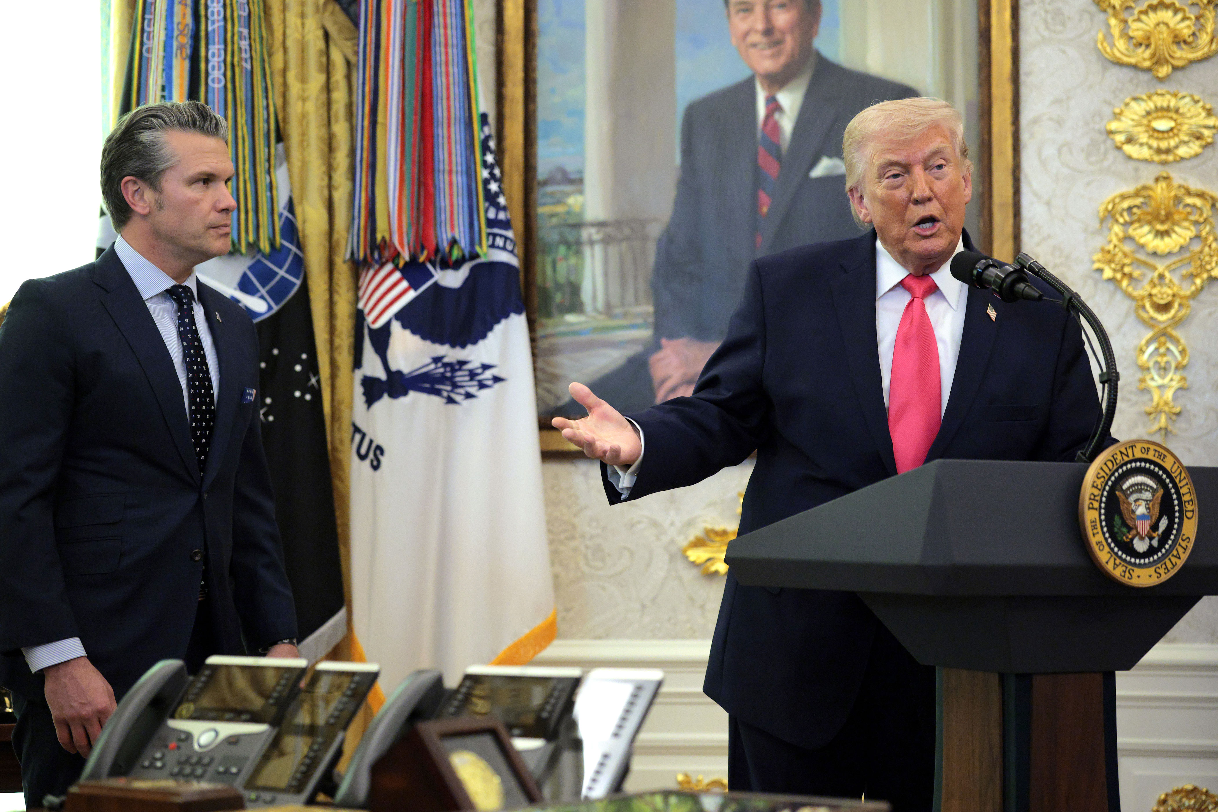 Tehran denies claims of progress in peace talks, as Trump declares war ...