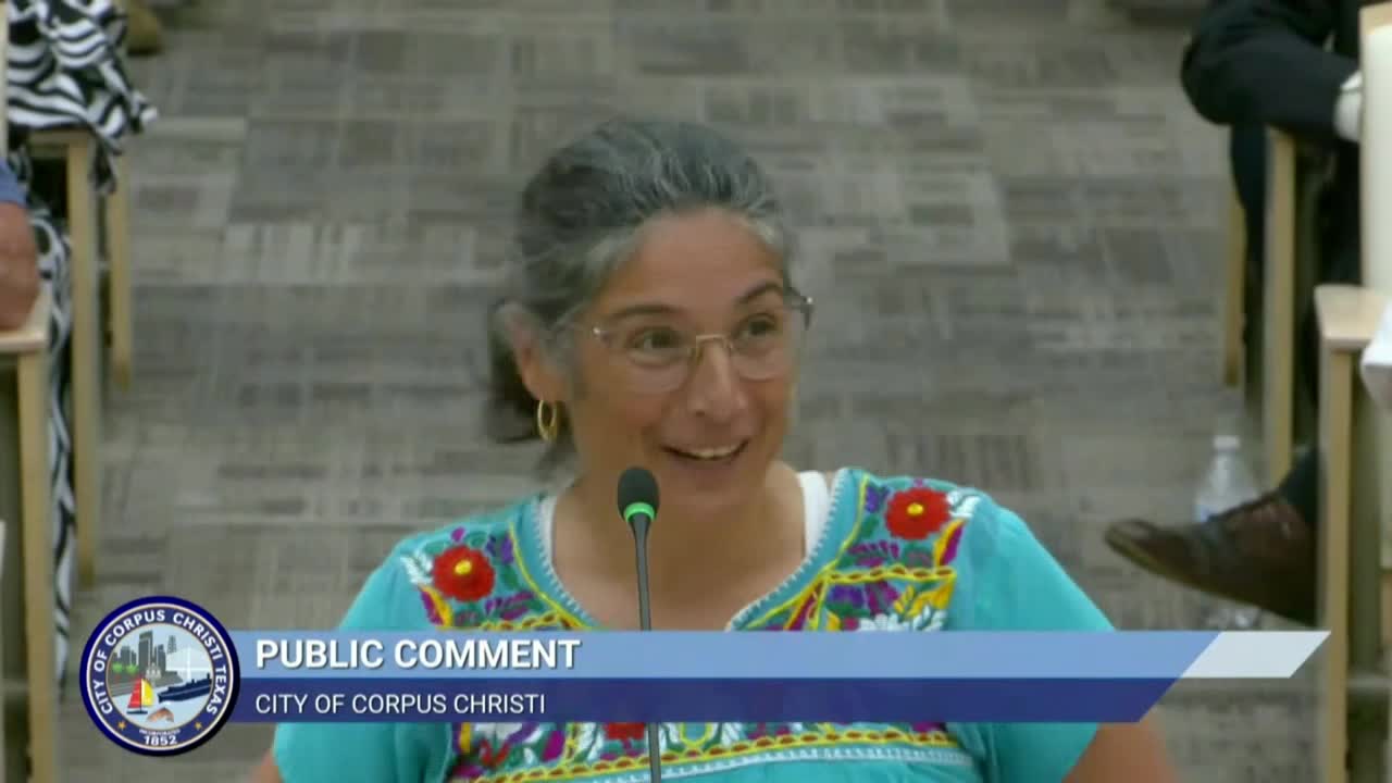CC City Council public comment - Isabel Araiza