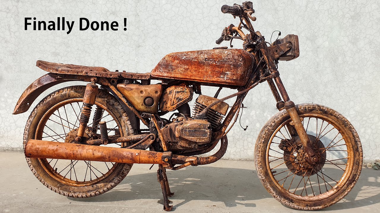 Watch my Kawasaki 110cc's epic transformation!