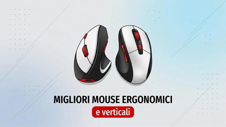 Migliori mouse ergonomici e verticali (giugno 2026)