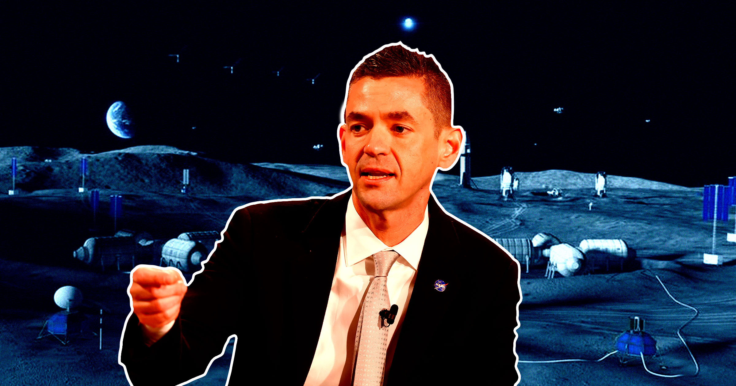 NASA announces gigantic armada of moon launches to build President ...