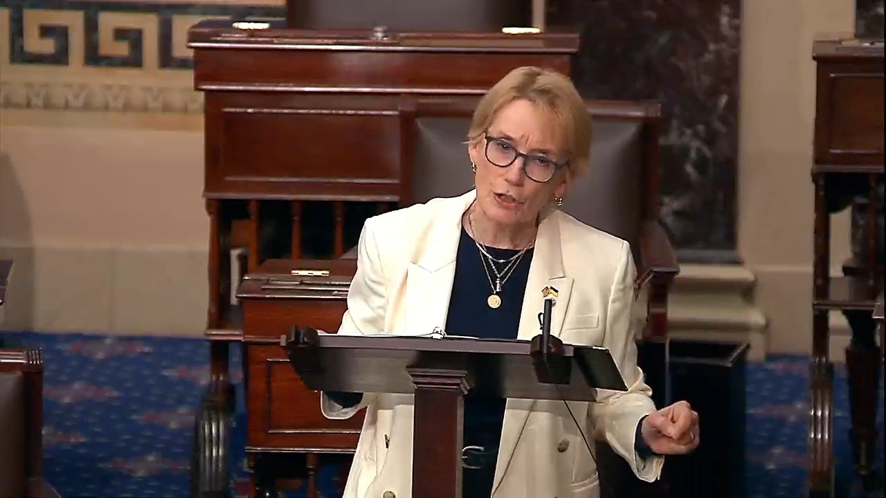'No other president has behaved this way': Maggie Hassan puts Trump in ...