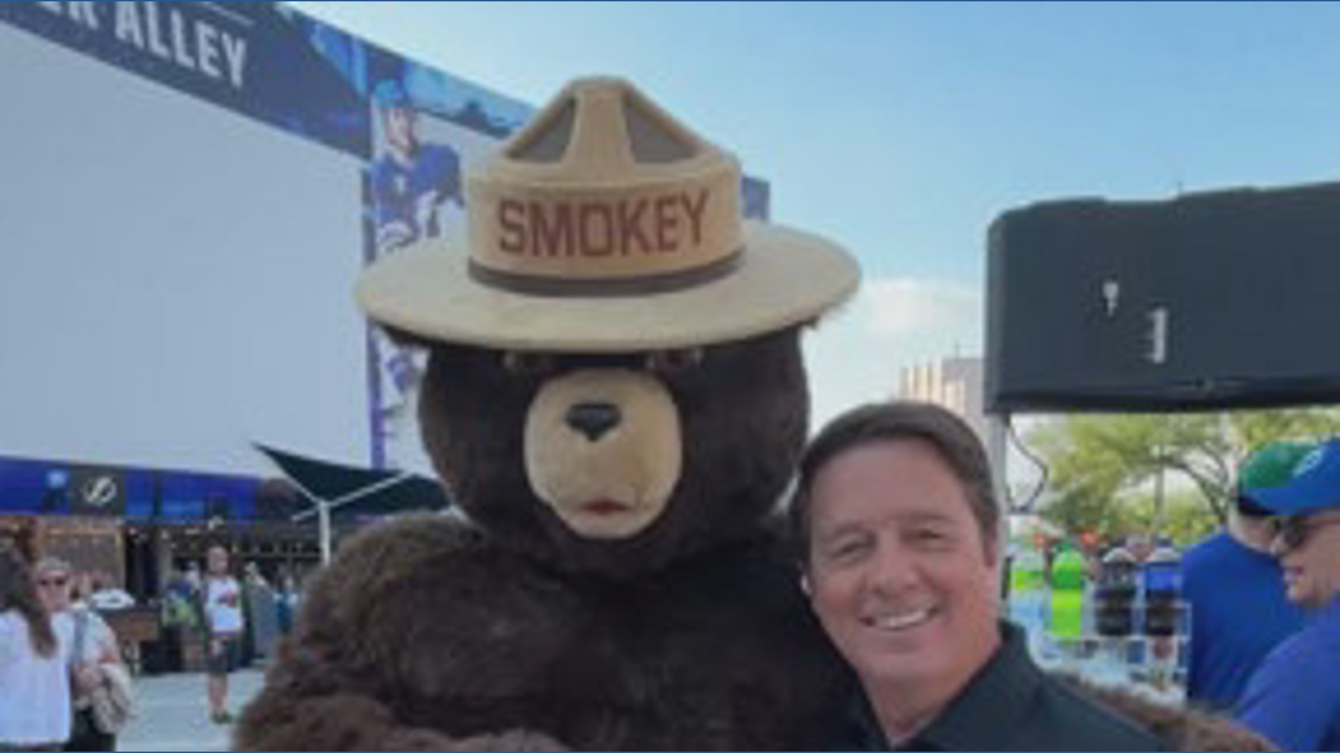 First responders appreciation night at the Tampa Bay Lightning game