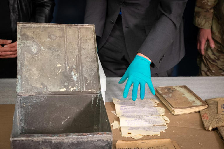 119-year-old time capsule found near Colorado Capitol opened