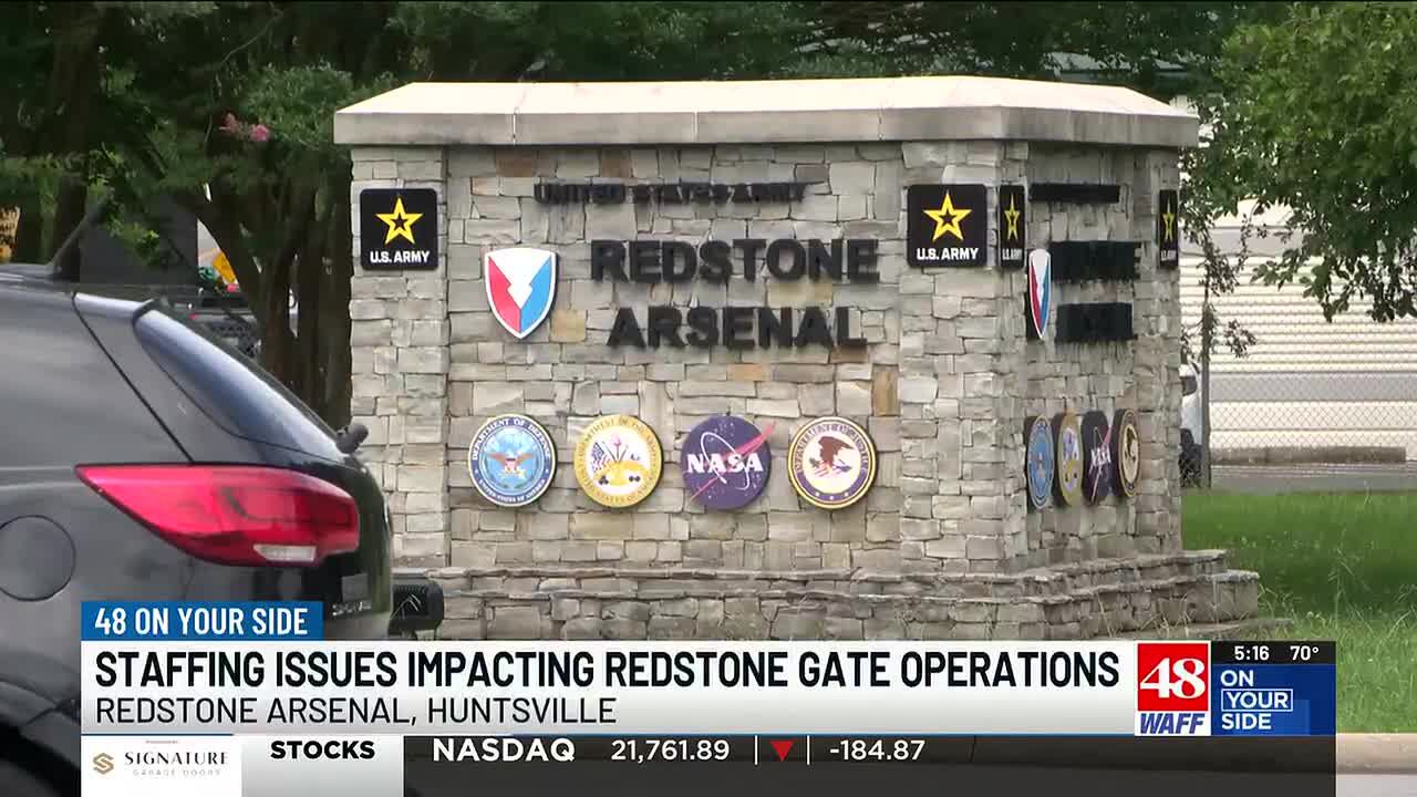 Redstone Arsenal traffic crunch: Staffing cuts leave gates stretched thin
