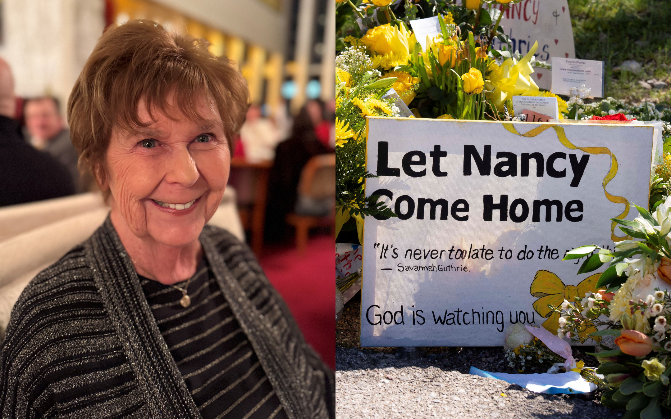 Nancy Guthrie's impact on dozens missing in her community