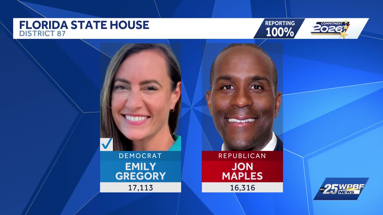 Democrat Emily Gregory upsets Trump-backed GOP candidate to win Florida ...