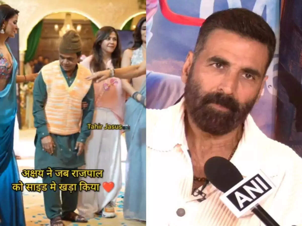 Rajpal Yadav–Akshay Kumar viral video: Was the comedian sidelined at ...