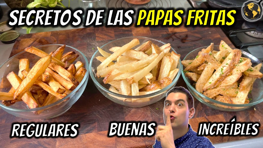 Por qué tus papas fritas se ponen marrones y cómo evitarlo