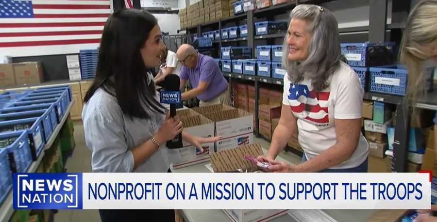 Heart of the homefront: Volunteers sending care to US troops