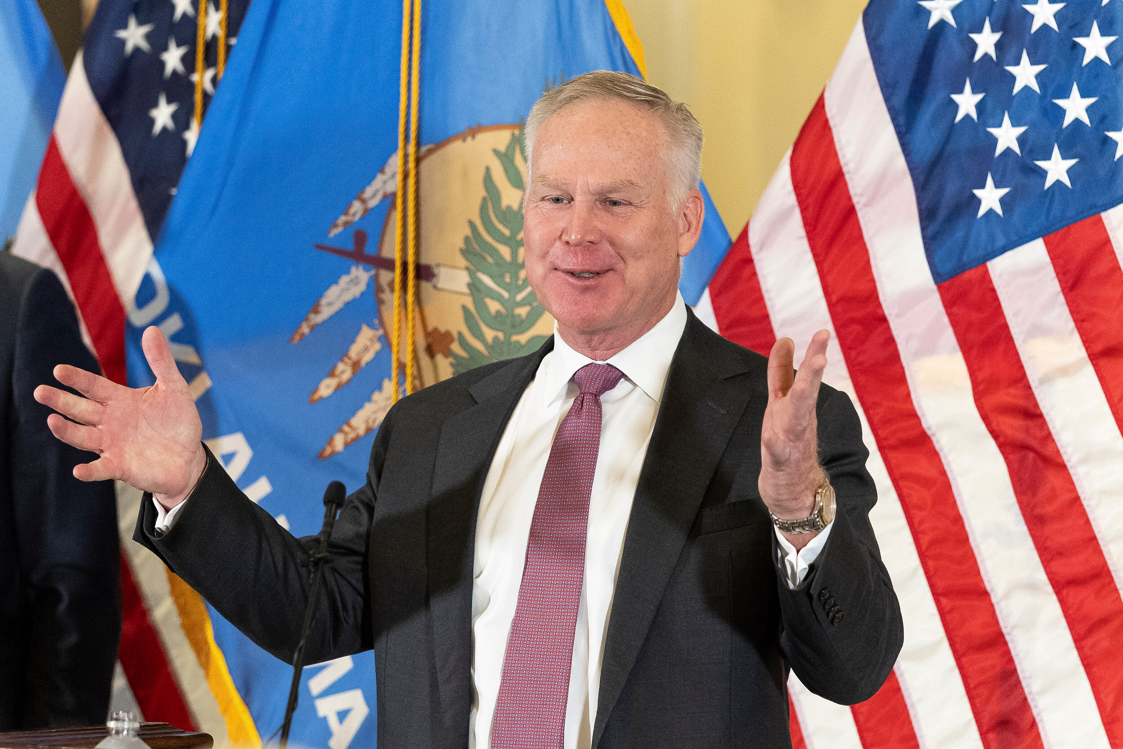 Who is Alan Armstrong? New Republican senator sworn in