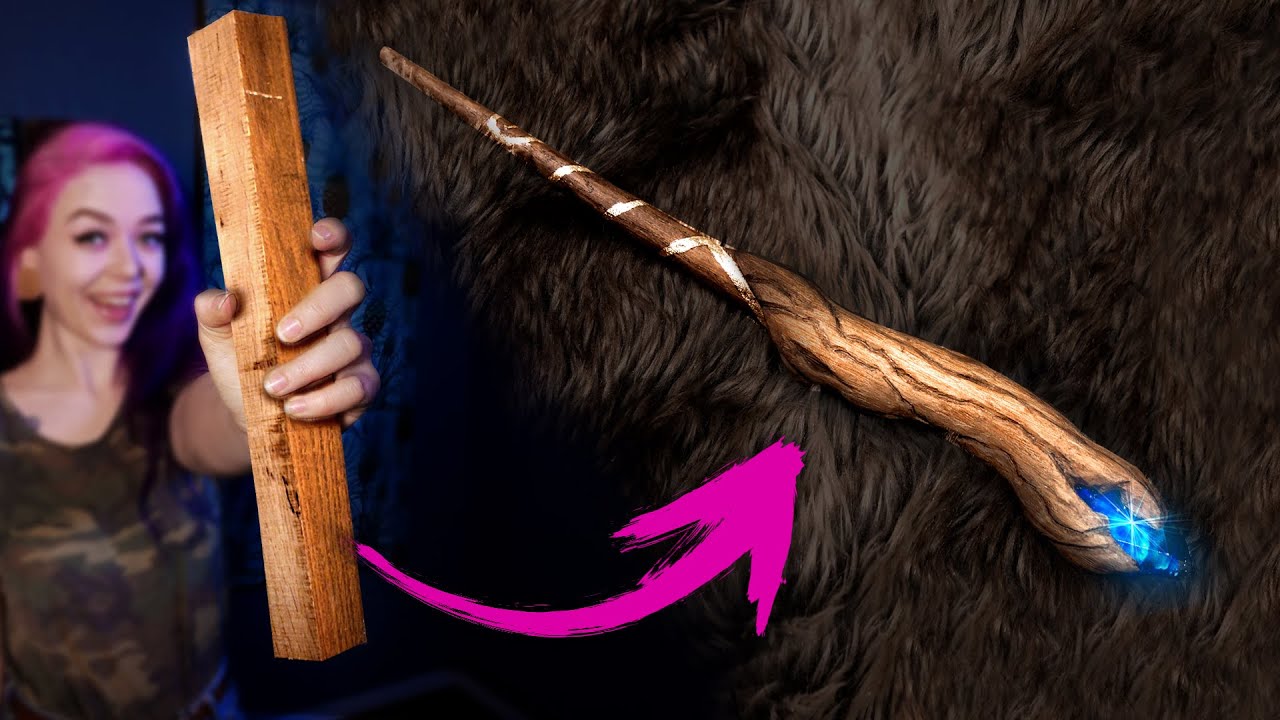 Turning a plank into a wand