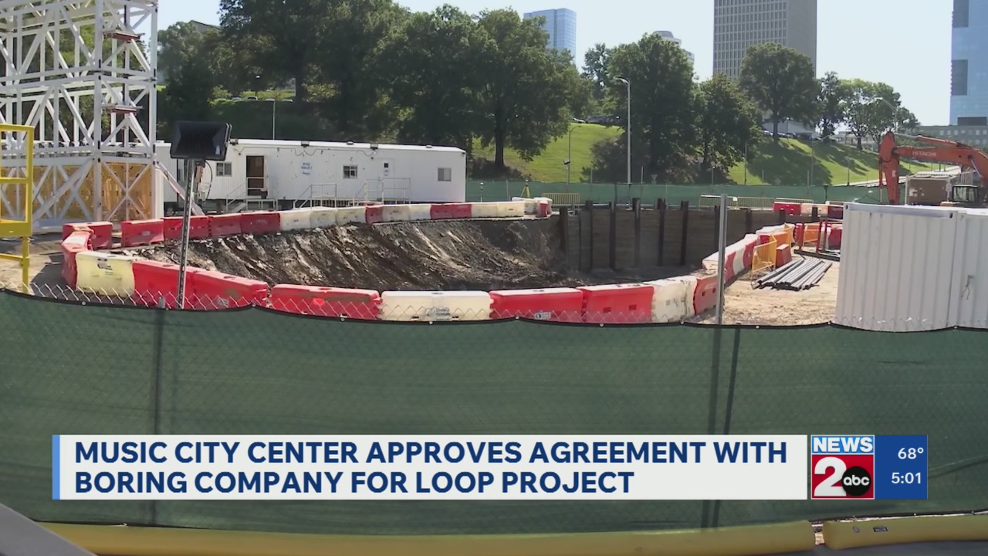 Music City Center approves agreement with Boring Company