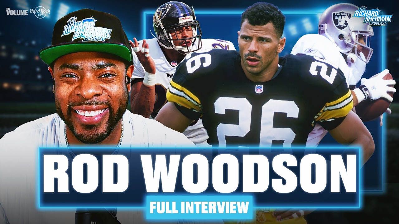 Rod Woodson on Steelers football, 2000 Ravens defense, 71 INTs & NFL DB ...