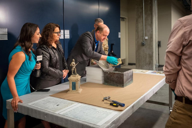 119-year-old time capsule found near Colorado Capitol opened