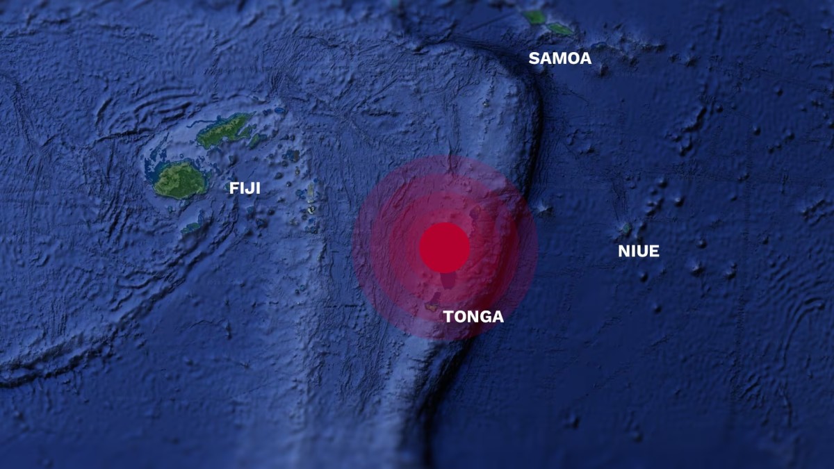 7.5 quake rattles Tonga as Ring of Fire stirs and tsunami sirens wail ...