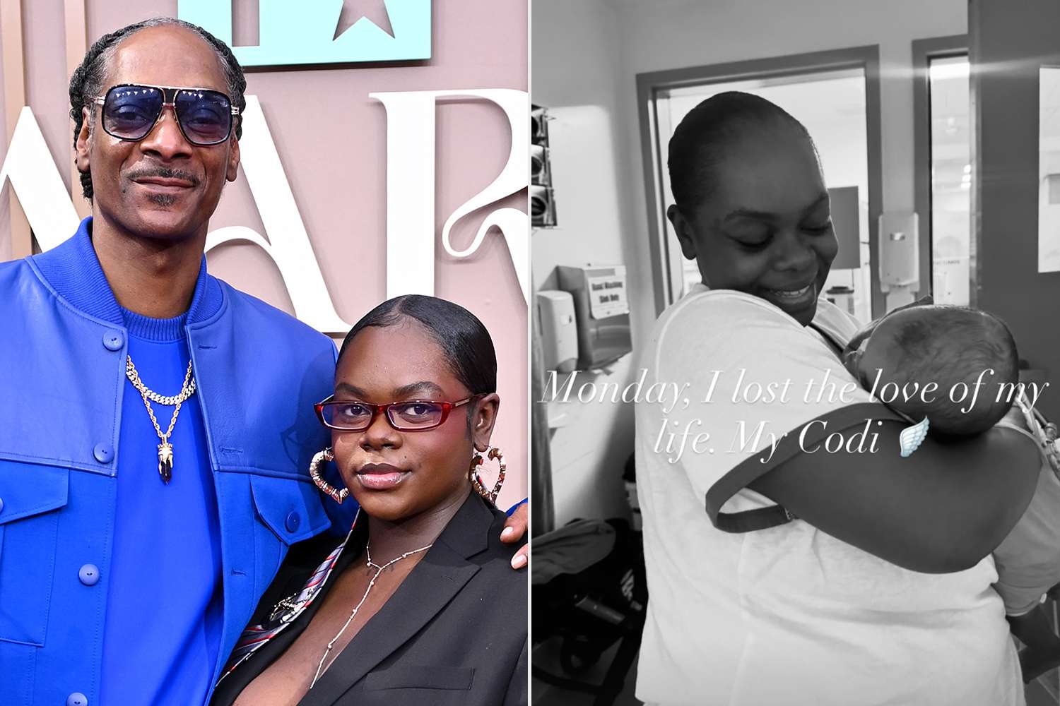Snoop Dogg's daughter Cori Broadus commemorates her late daughter Codi ...