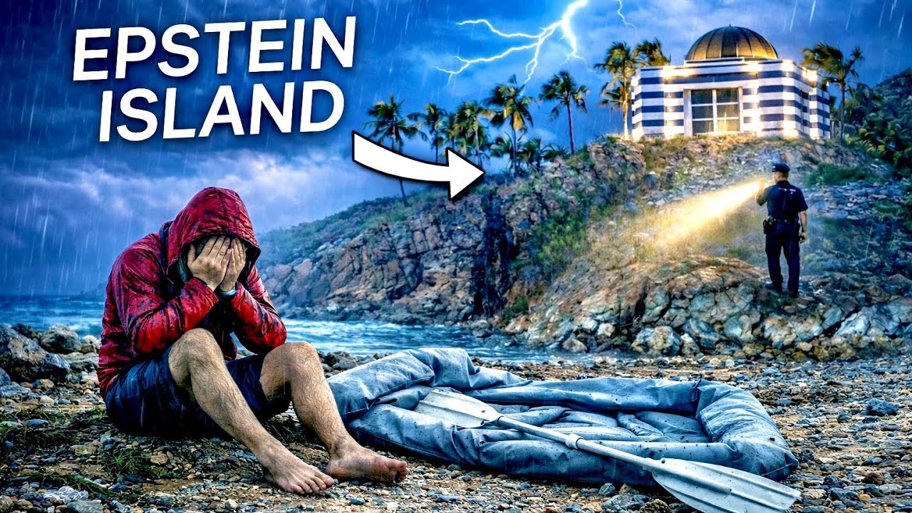 I almost drowned on my journey to Epstein Island 🌊