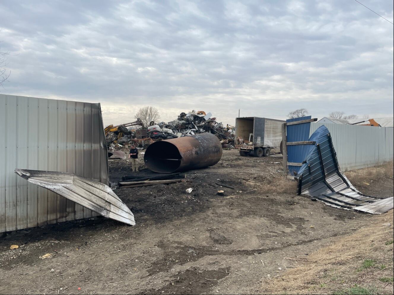 Authorities name man killed in fuel tank explosion at Iowa salvage yard