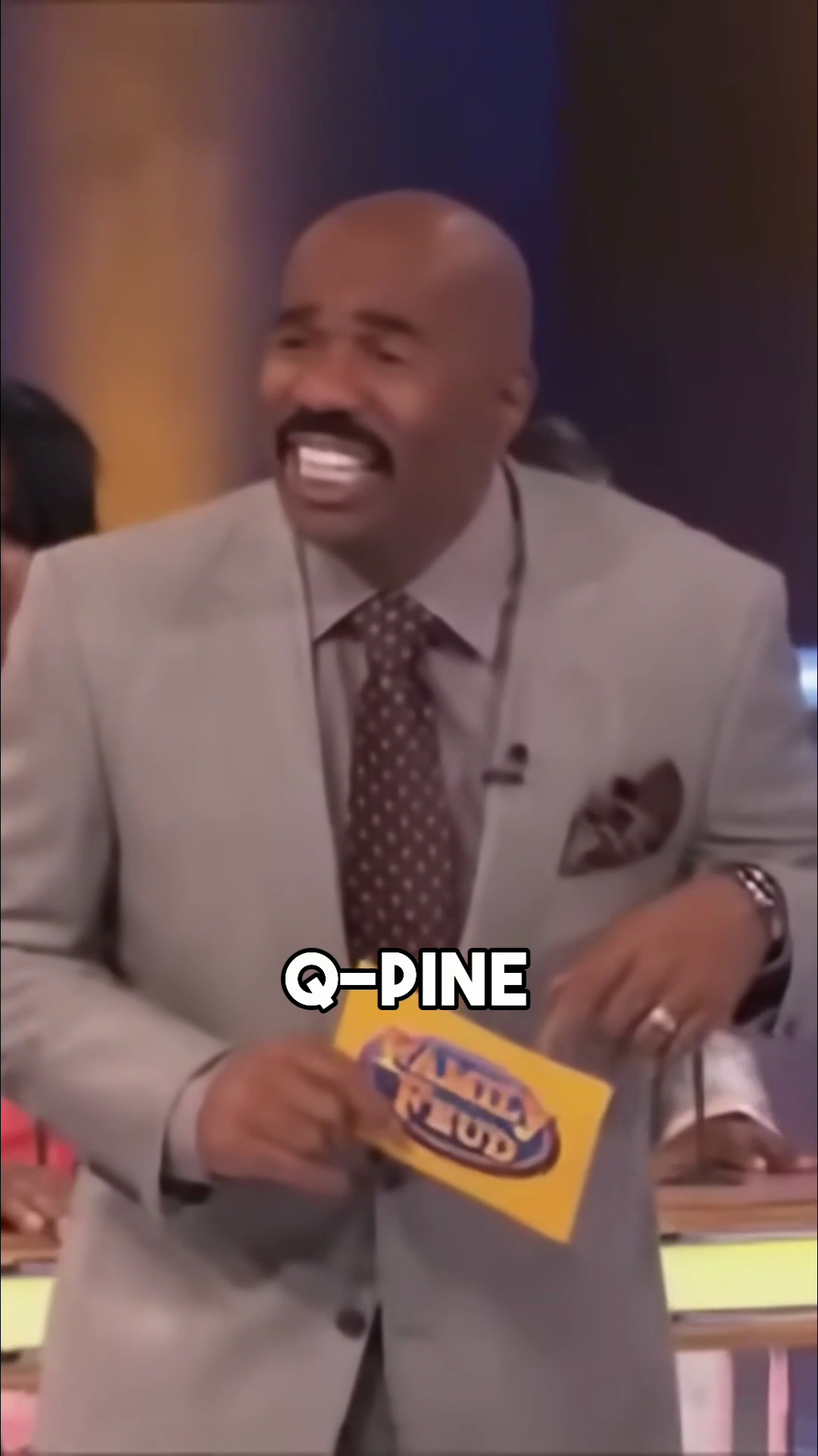 Pork...upine has Steve Harvey losing it on Family Feud