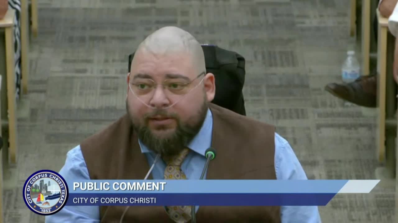 CC City Council public comment - Alex Benavidez