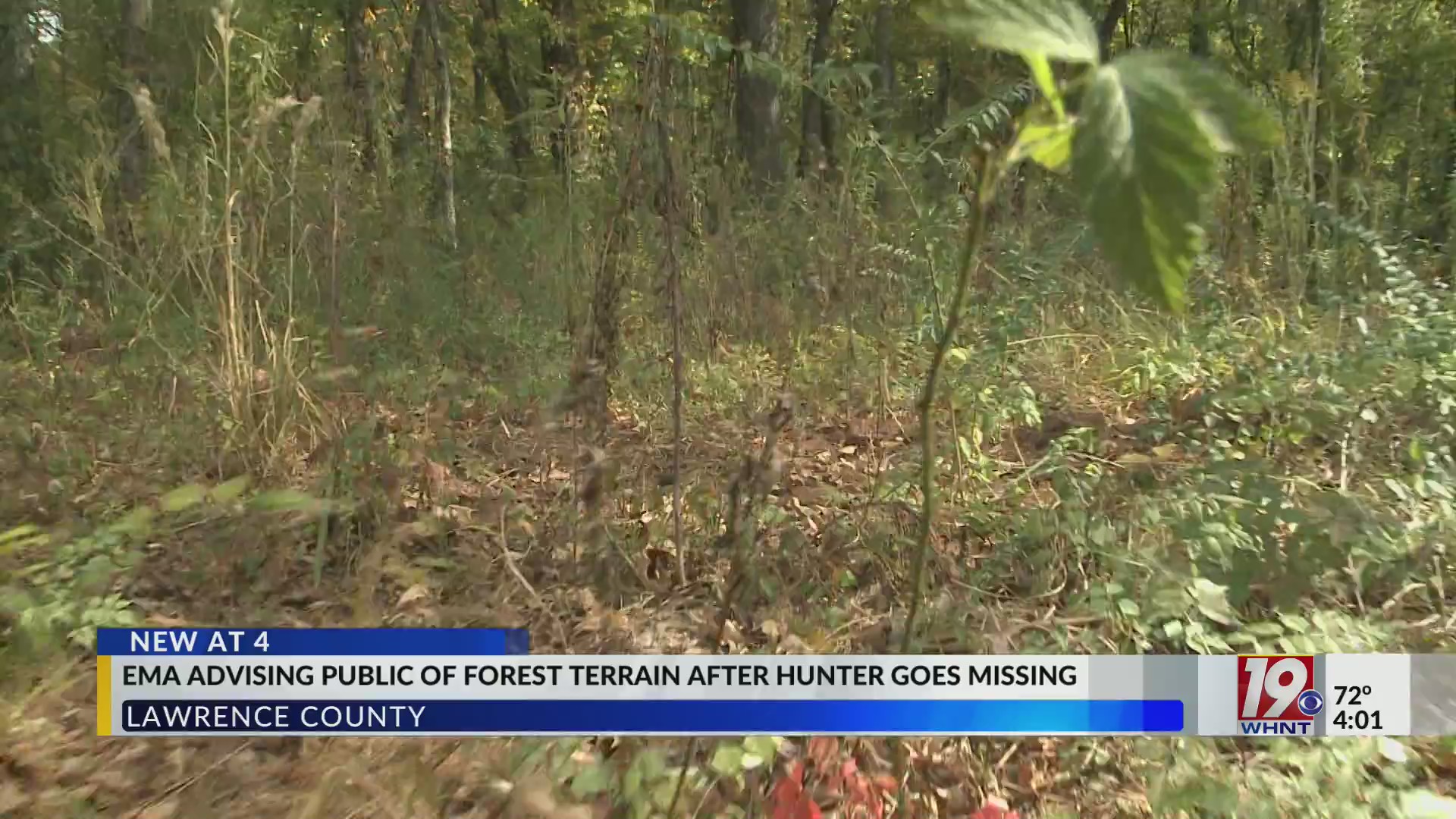 EMA Advising Public of Forrest Terrain After Hunter Goes Missing ...