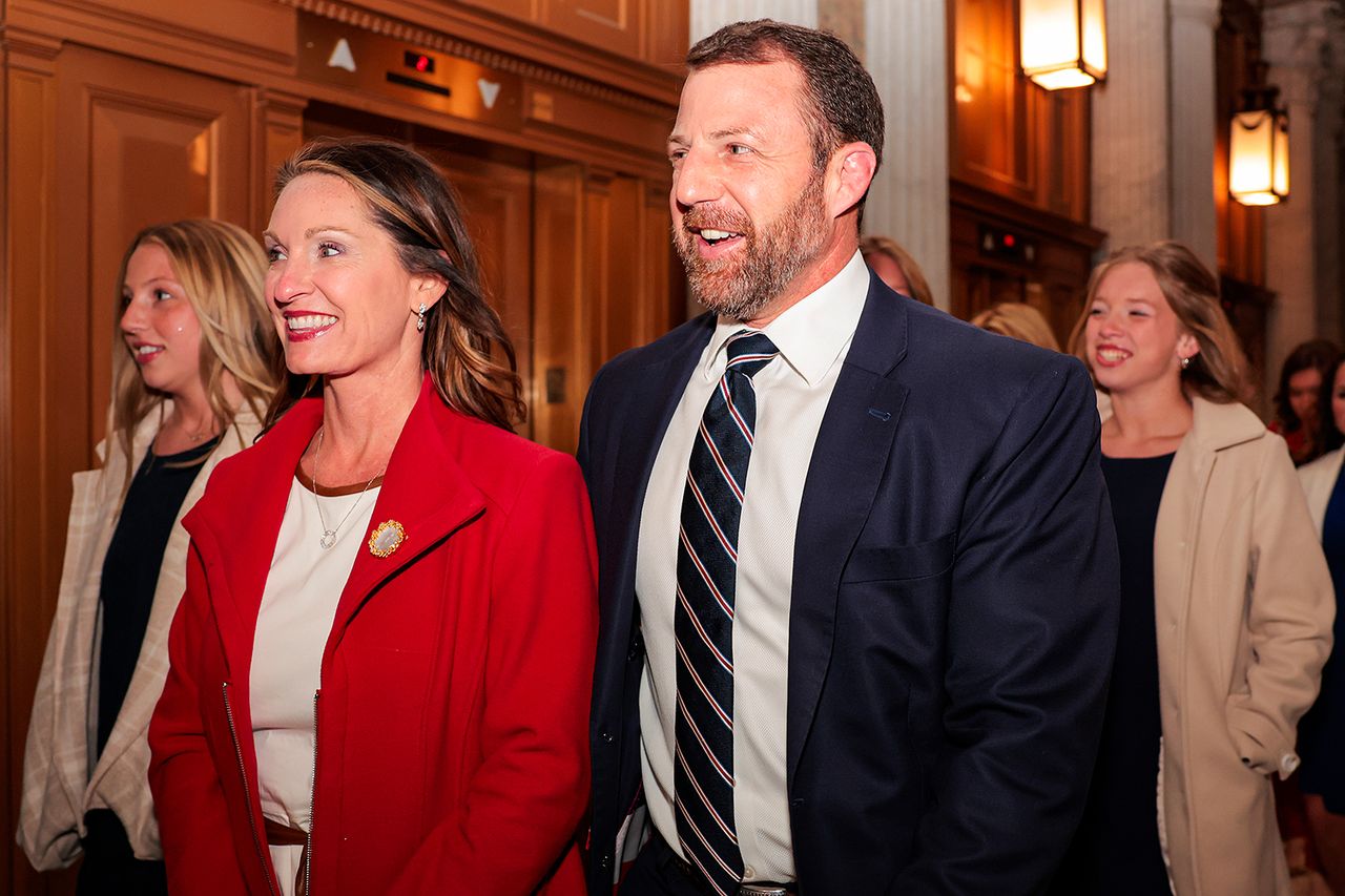 Trump says Markwayne Mullin's wife 'looks like she's about 22 years old ...