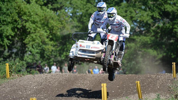 Motocross in Kamp-Lintfort: Rennen der Seitenwagen mit zwei WM-Teilnehmern