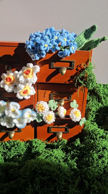 This overgrown flower crochet project gets out of control fast