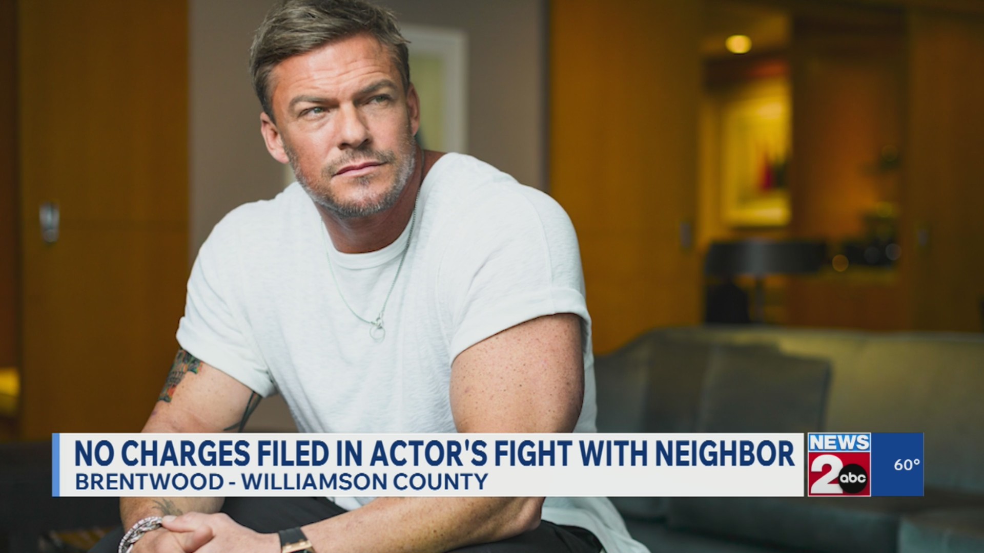 No charges filed in actor Alan Ritchson's fight with neighbor