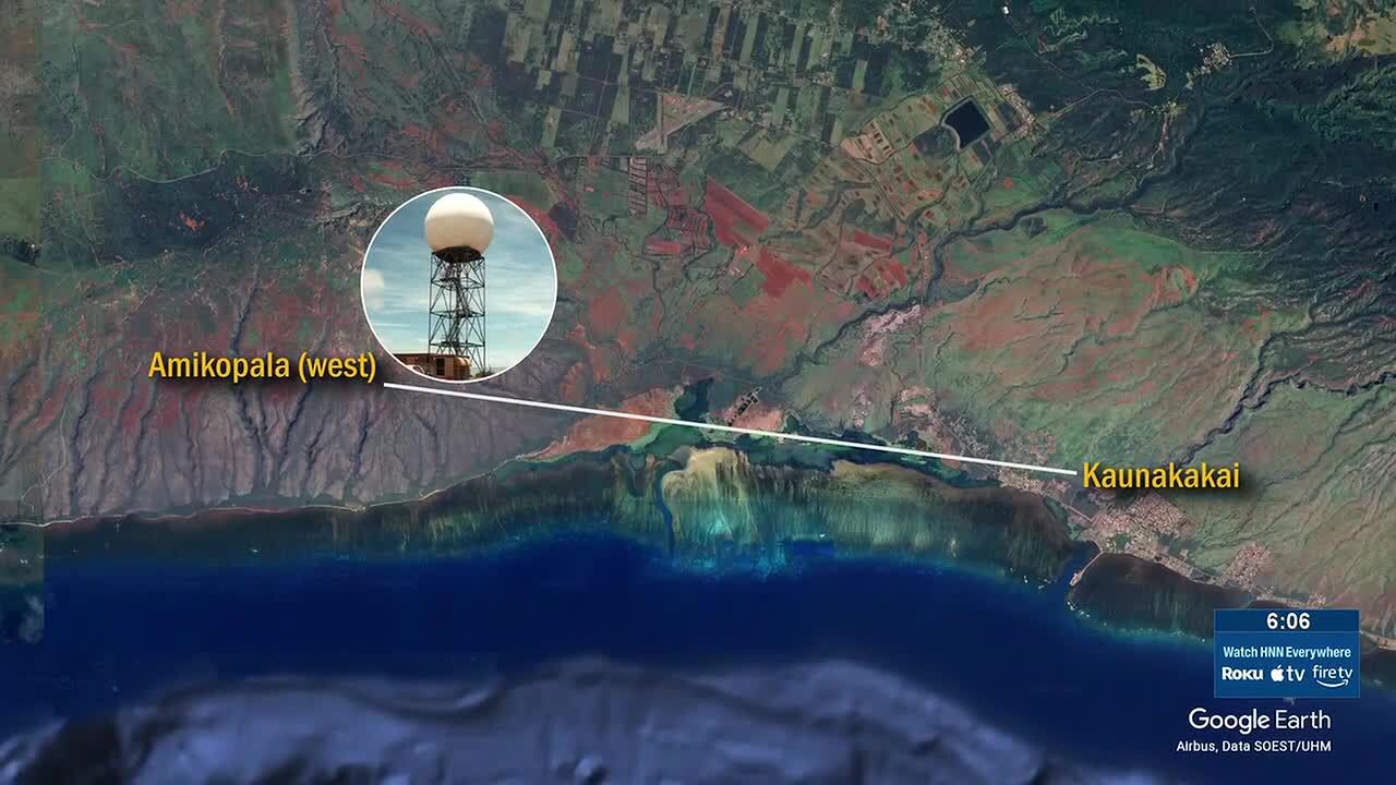 Main weather radar serving Oahu and Maui County down during Kona lows