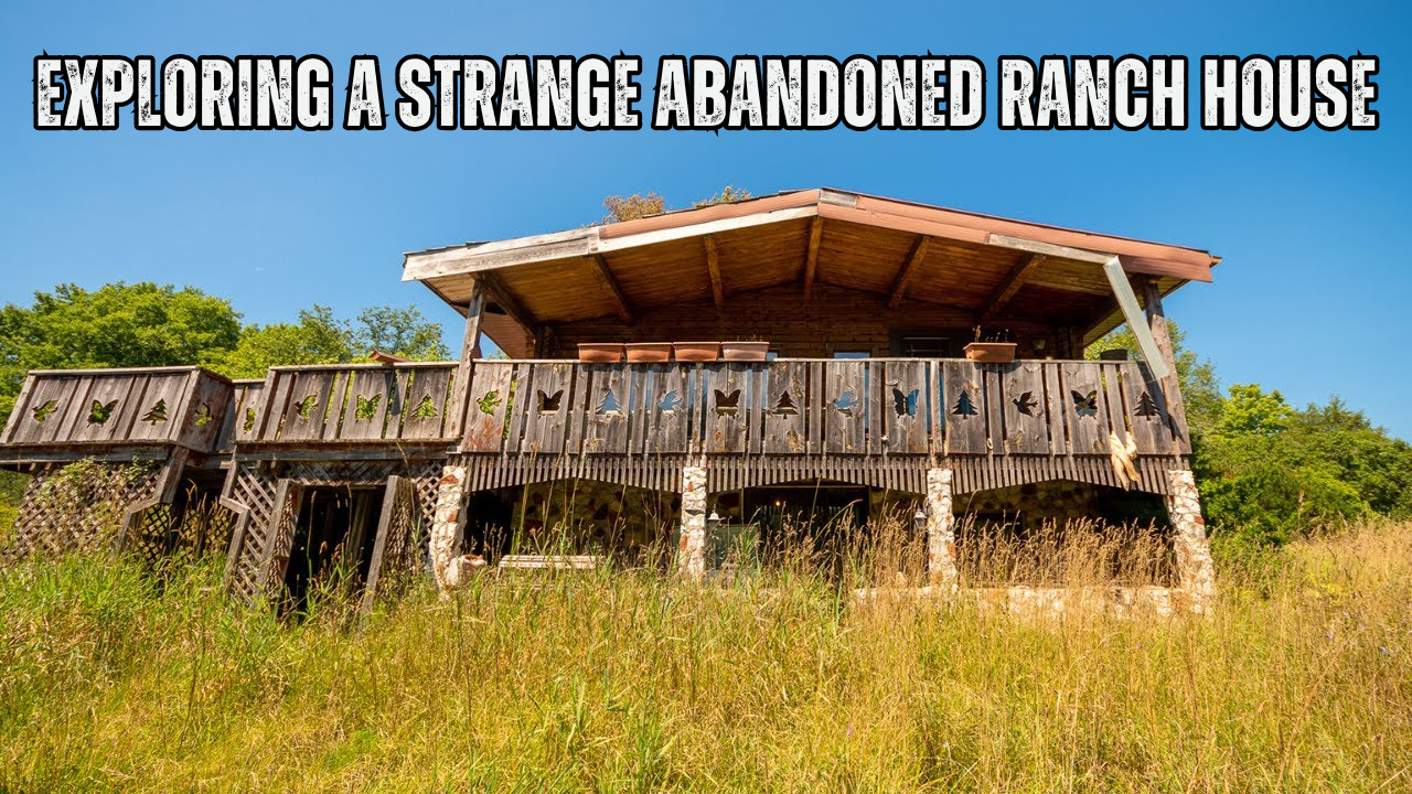 Exploring a strange abandoned ranch house | Remote mystery adventure
