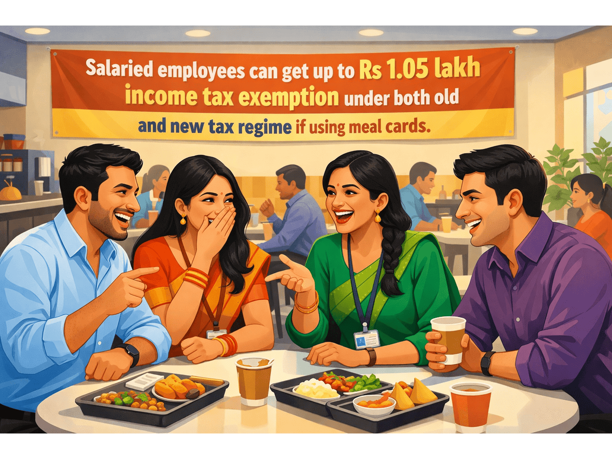 Meal cards to cut income tax by Rs 1.05 lakh? New changes for salaried ...
