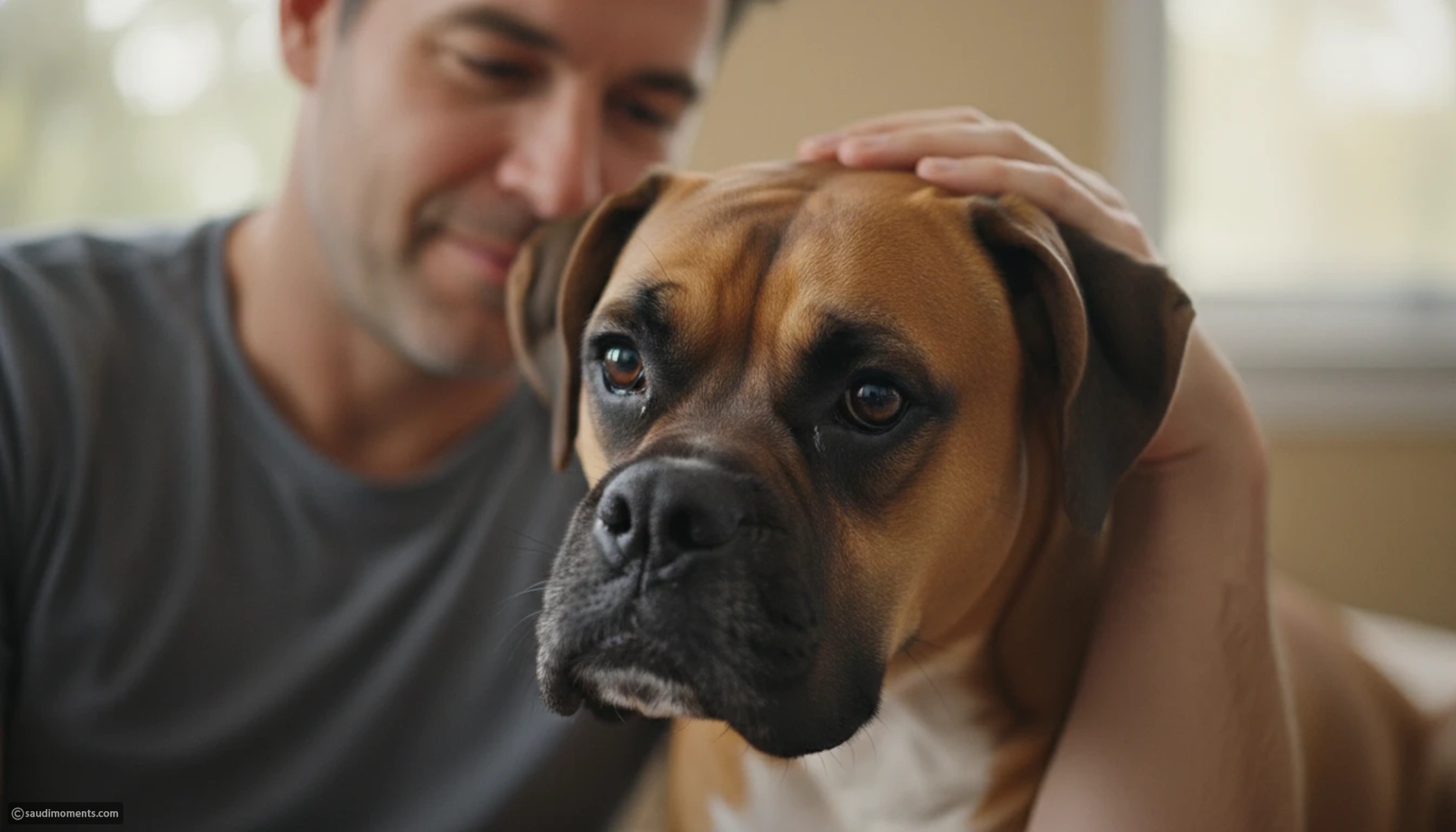 Moments when dogs show they understand their owners better than people ...