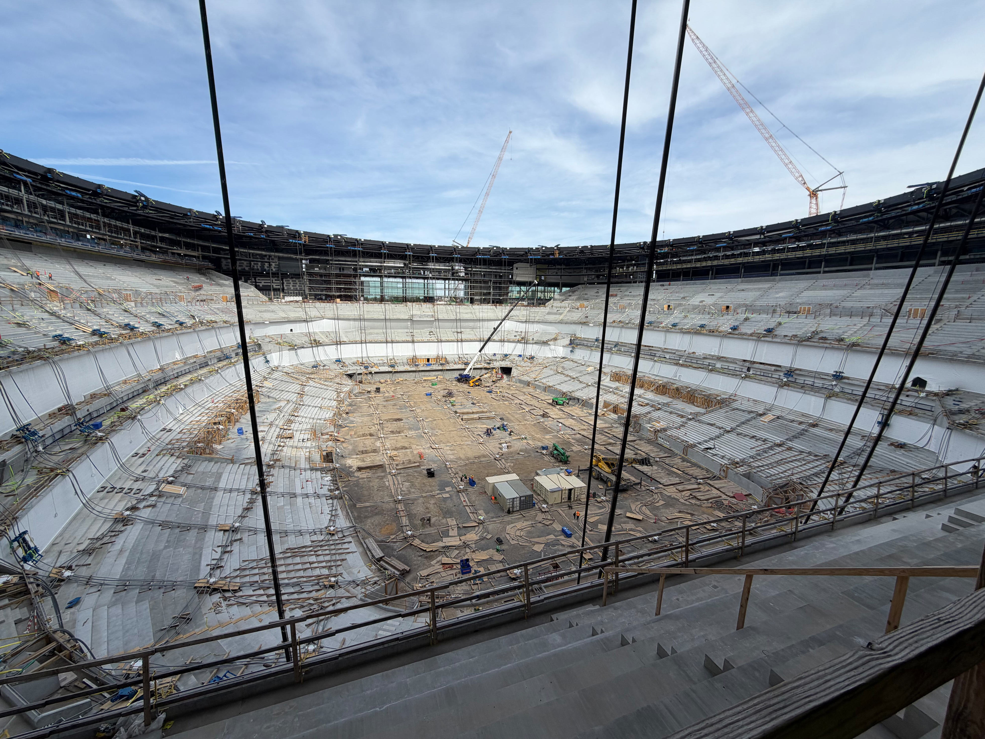 Titans showcase latest progress in tour of new Nissan Stadium