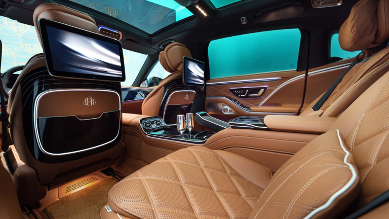 2026 Maybach S-Class breaks cover with stronger V8: Luxury features ...